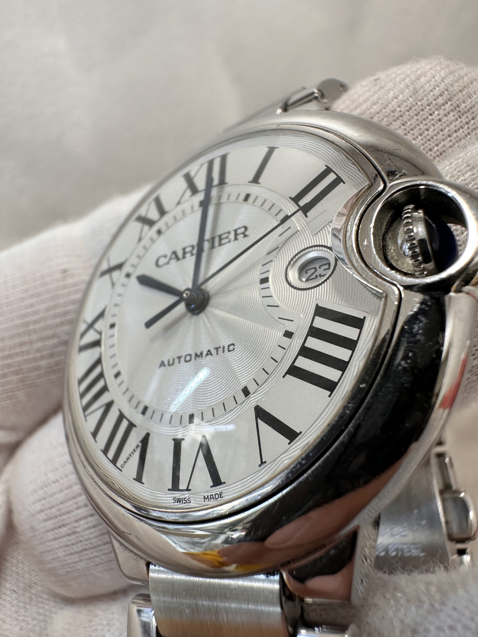 Cartier ballon blue - Clockface
