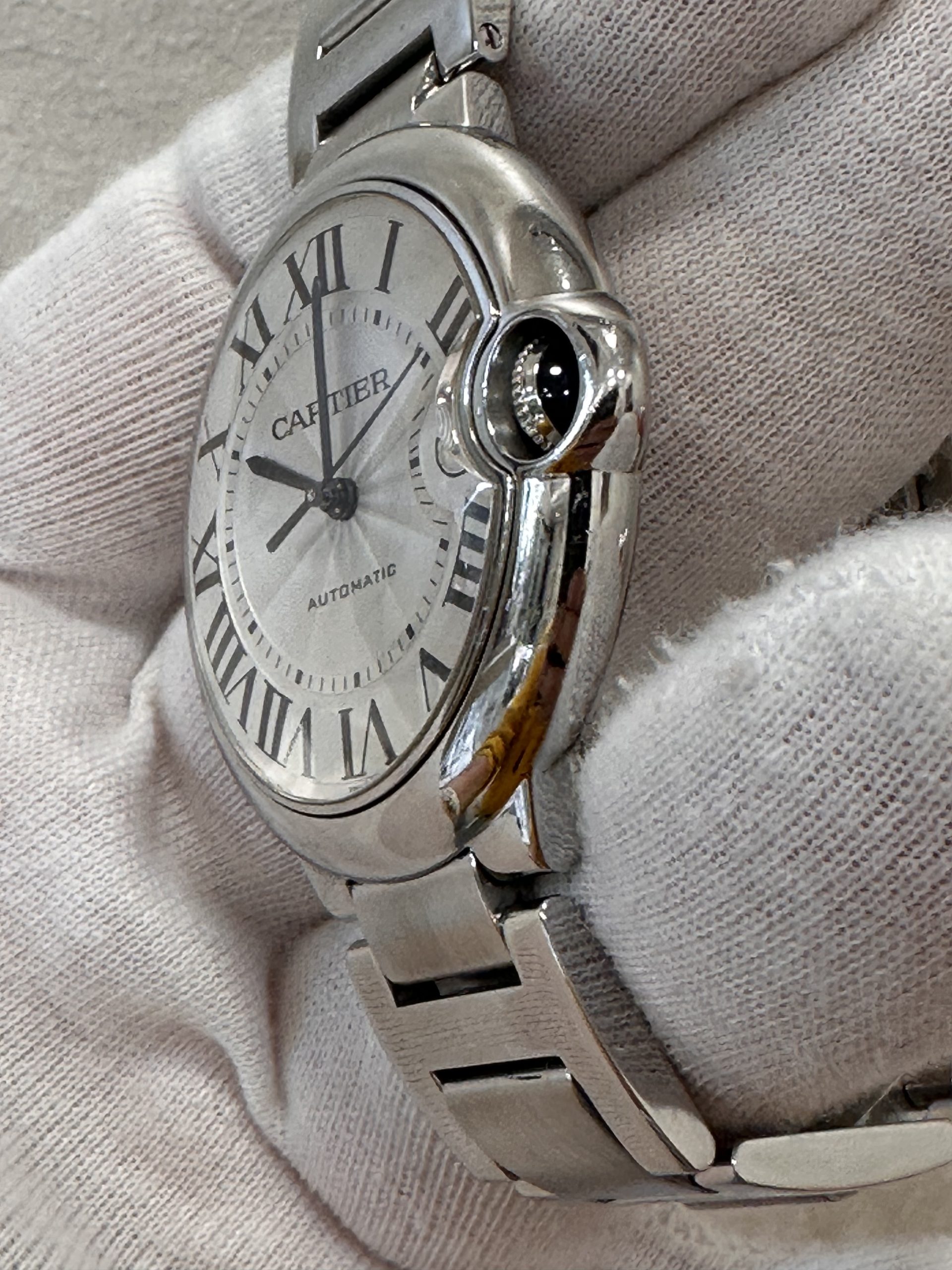 Cartier ballon blue - Clockface