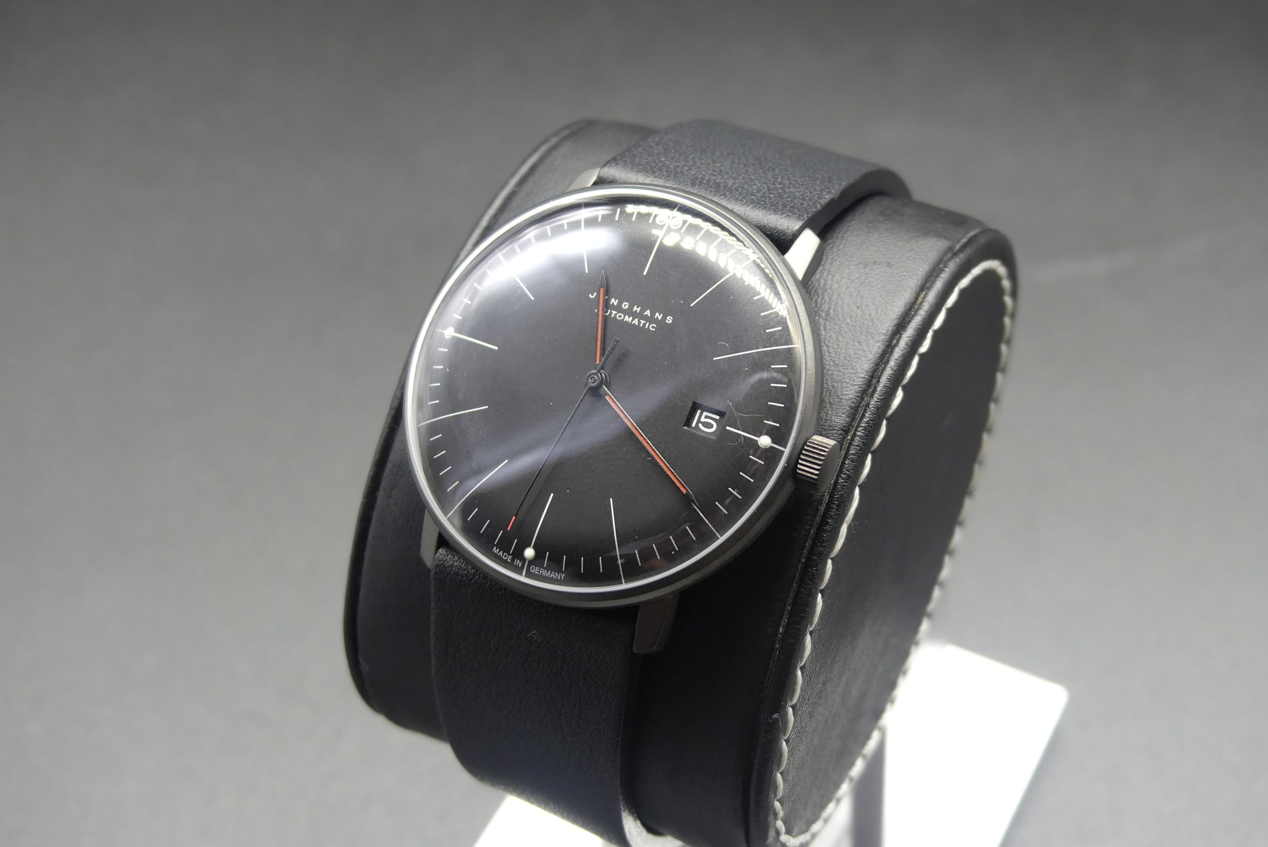 Junghans Max Bill Automatic Bauhaus - Clockface