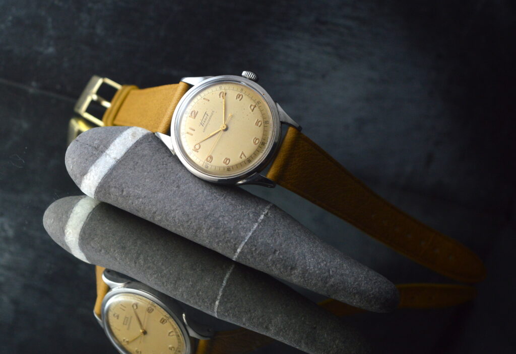 TISSOT RARE MEN'S WATERPROOF WATCH STAINLESS STEEL GORGEOUS DIAL CAL.27 ...